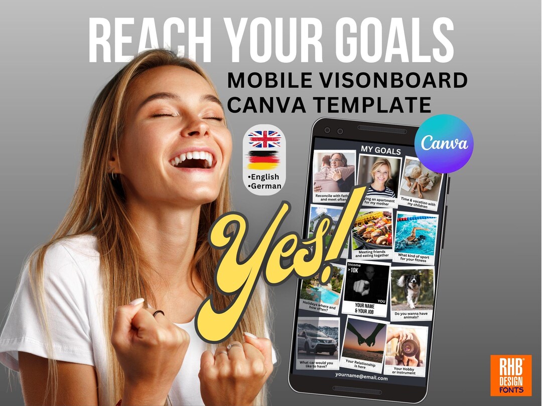 Moodboard: Reach Your Goals! Visualize Your Wishes With This ...