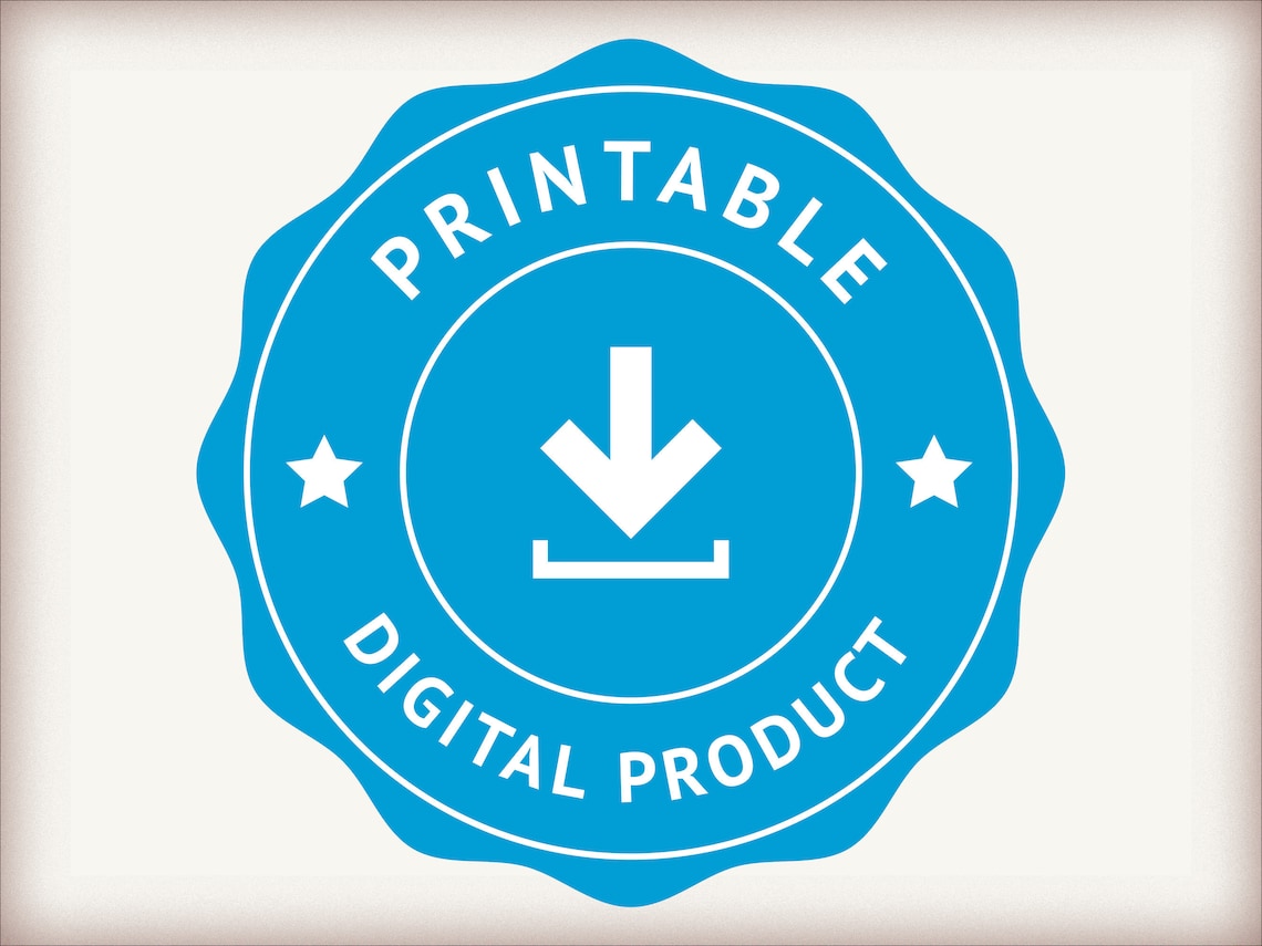 60 Png-sticker for Printable Digital Products for Your ETSY Listings - Etsy