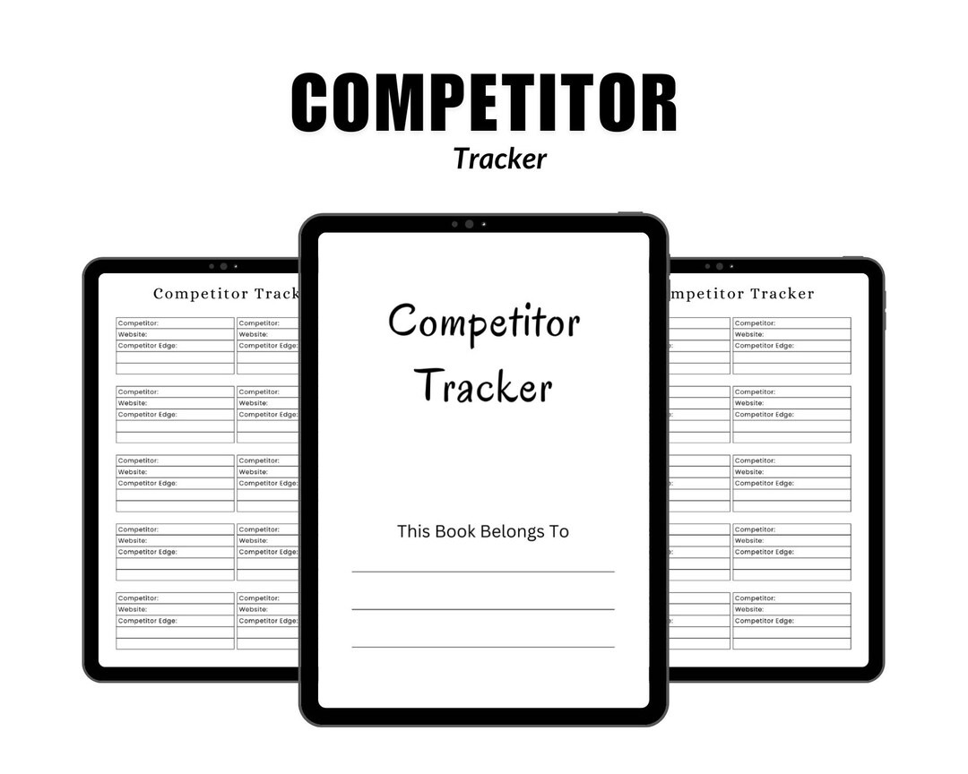 Competitor Tracker, Analysis, Research, Business Competitor Tracking ...