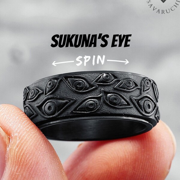 Silver Sukuna Ring - Etsy