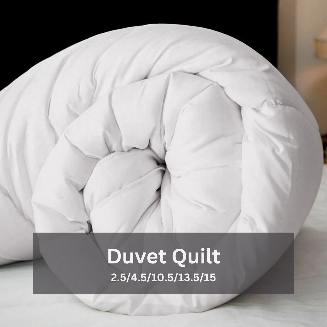 Anti-allergy Microfibre Duvet Quilt - All Seasons, Multiple Togs - Etsy UK