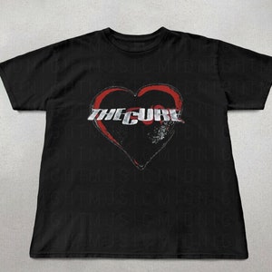 The Cure Cat Tee, 90s Alt Indie Rock, Unisex Shirt, Music The Cure Cat Tee, 90s Alt Indie Rock, Unisex Shirt, Music