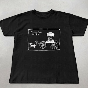 Mazzy Star Cat Carriage Shirt, Unisex Cotton Shirts, Mazzy Star Shirts ...