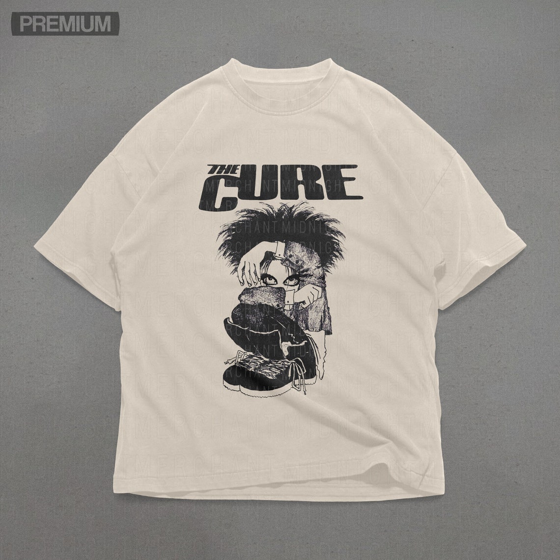 The Cure Band Tee, Comfort Colors Premium Cotton Shirt, the Cure ...