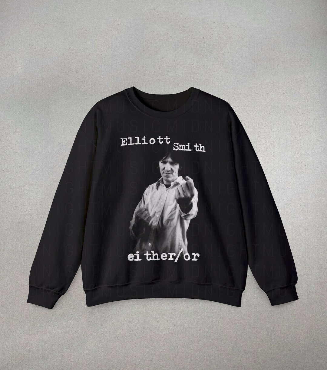 Elliot Smith Sweatshirt, Either/or Sweatshirt, Elliot Smith Shirt ...