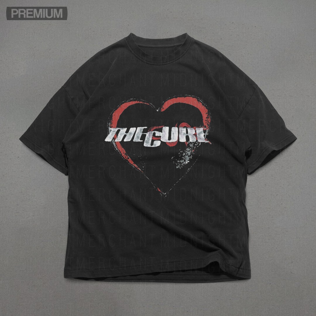 The Cure Band Tee, Comfort Colors Premium Cotton Shirt, the Cure ...