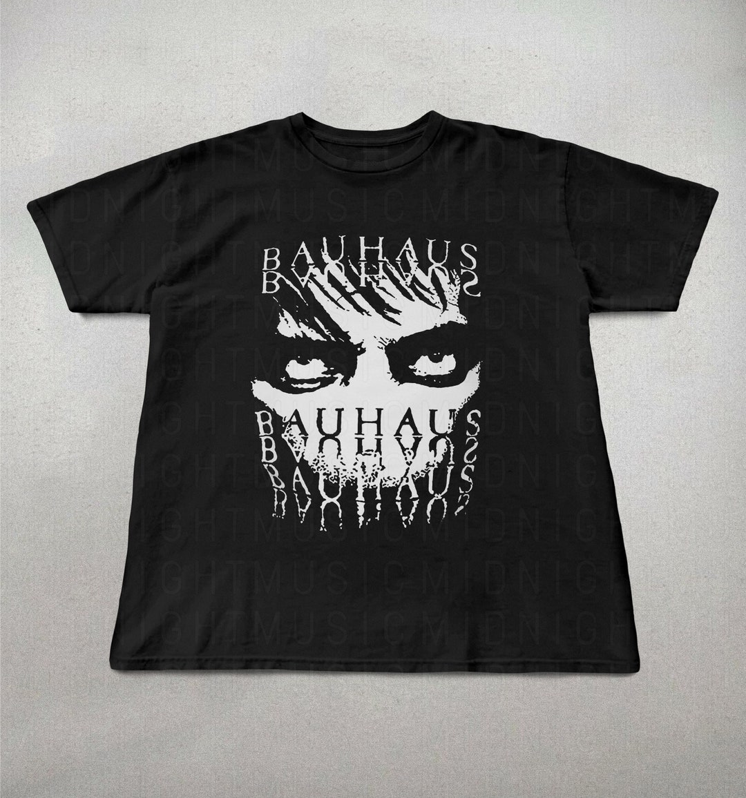 Bauhaus Shirt, Retro Tees, Graphic Tees, Retro Bauhaus Shirt, Gothic ...