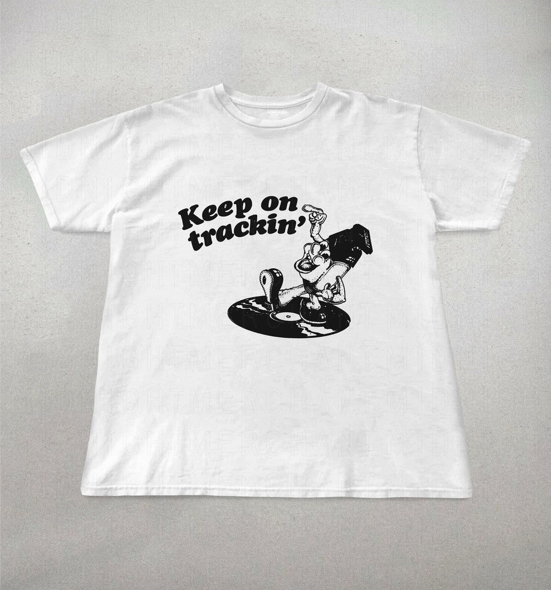 Keep on Tracking T-shirt, Music Graphic Tees, Music Lover Gifts, Music ...