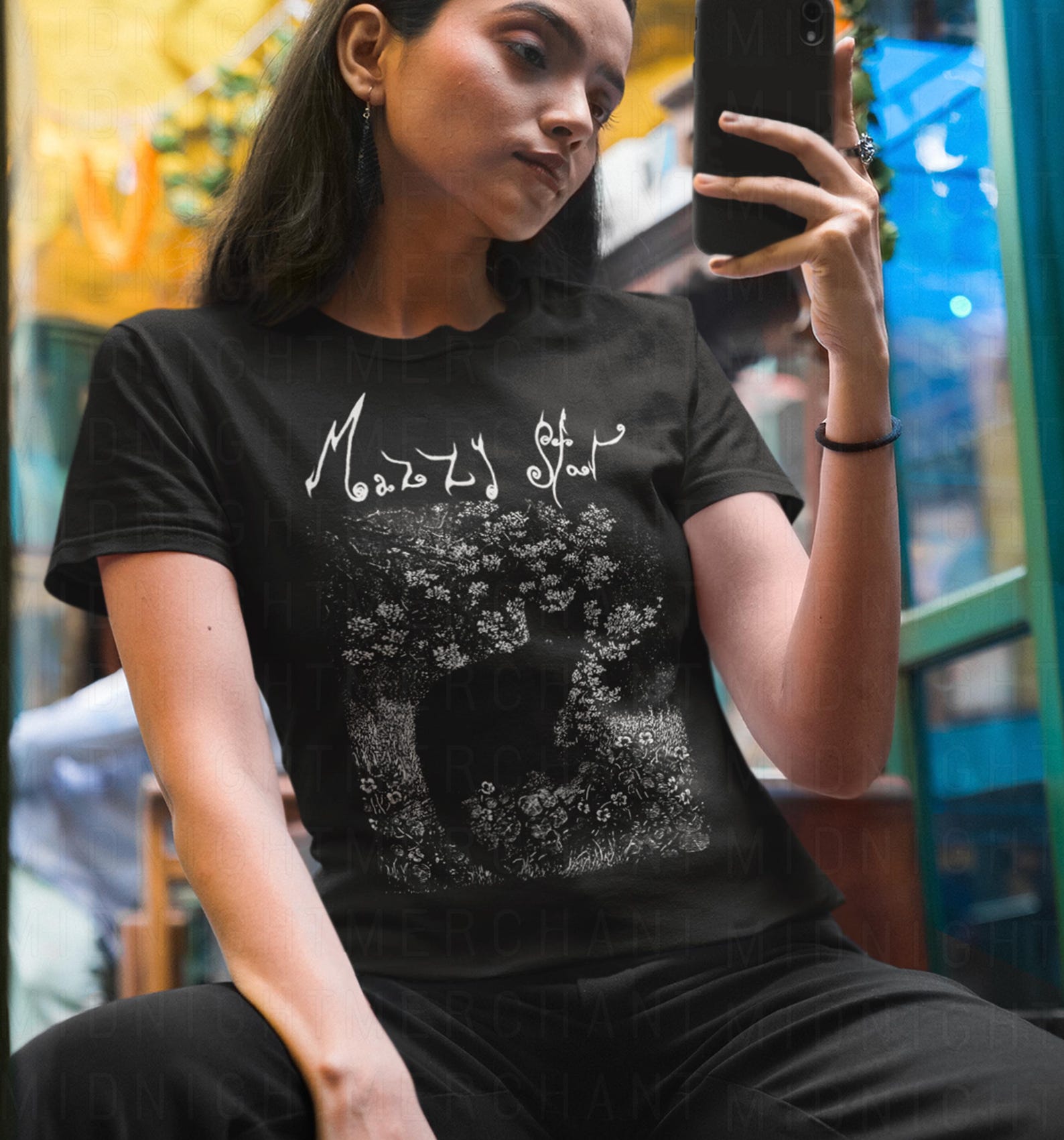 Mazzy Star Cat Shirt, 90s Alternative Rock, Hope Sandoval Tee, Mazzy ...