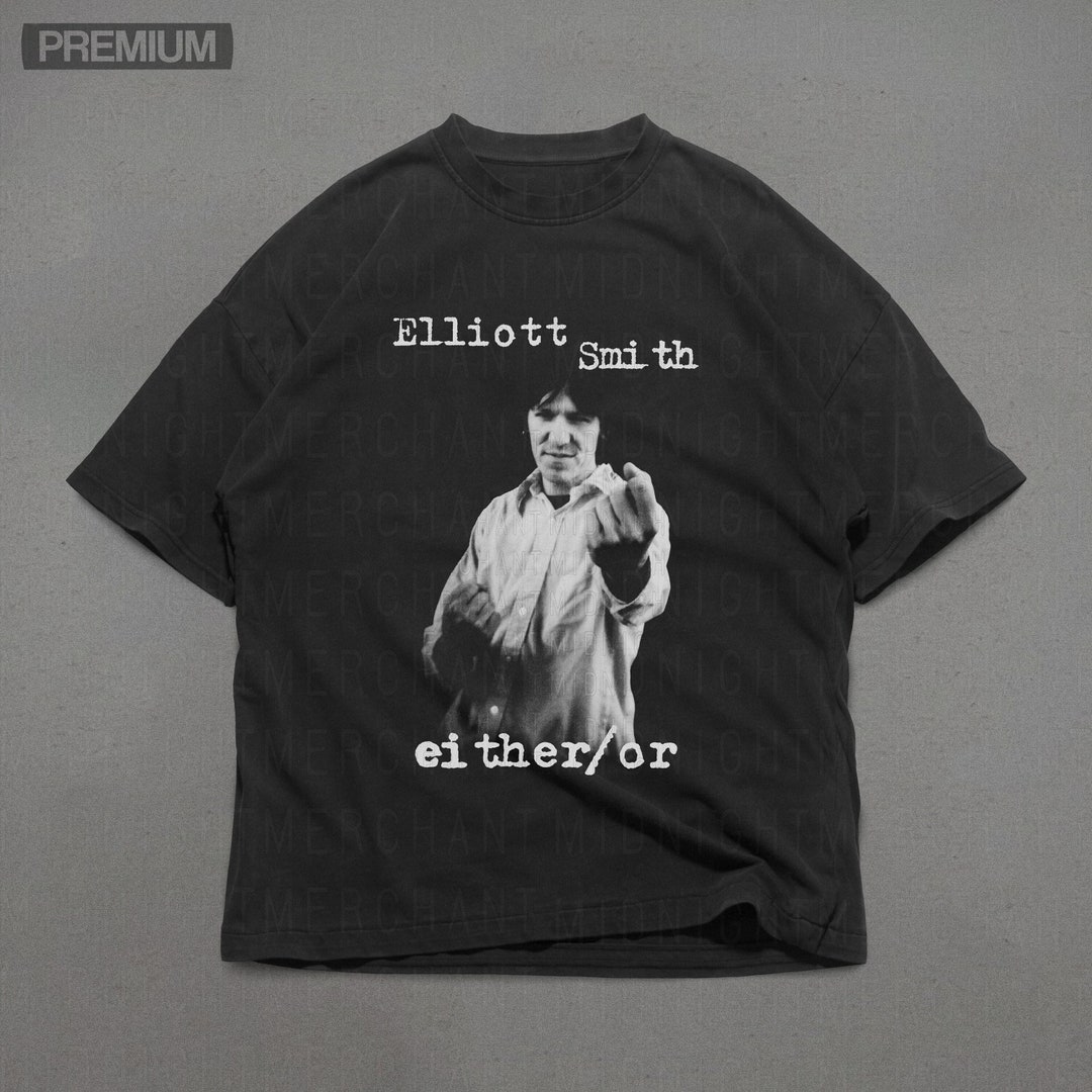 Elliot Smith Shirt, Comfort Colors Premium Cotton Shirt, Band Shirts ...