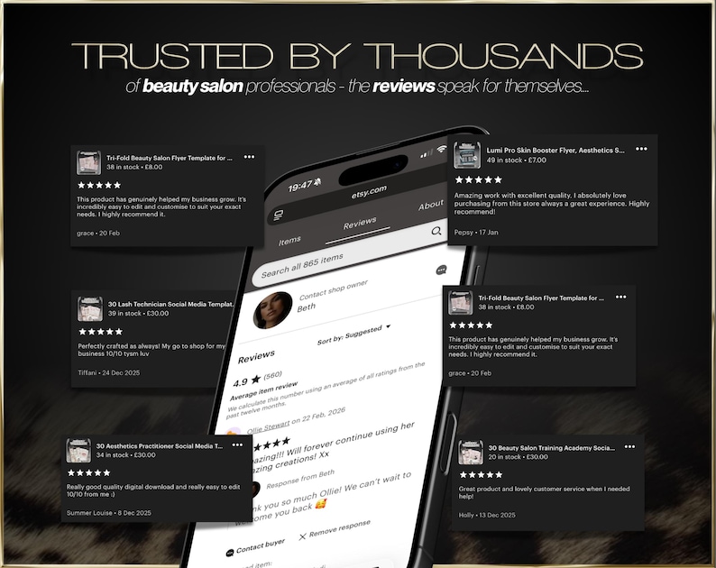 Beauty Salon Training Certificate Canva Template | Editable Course ...
