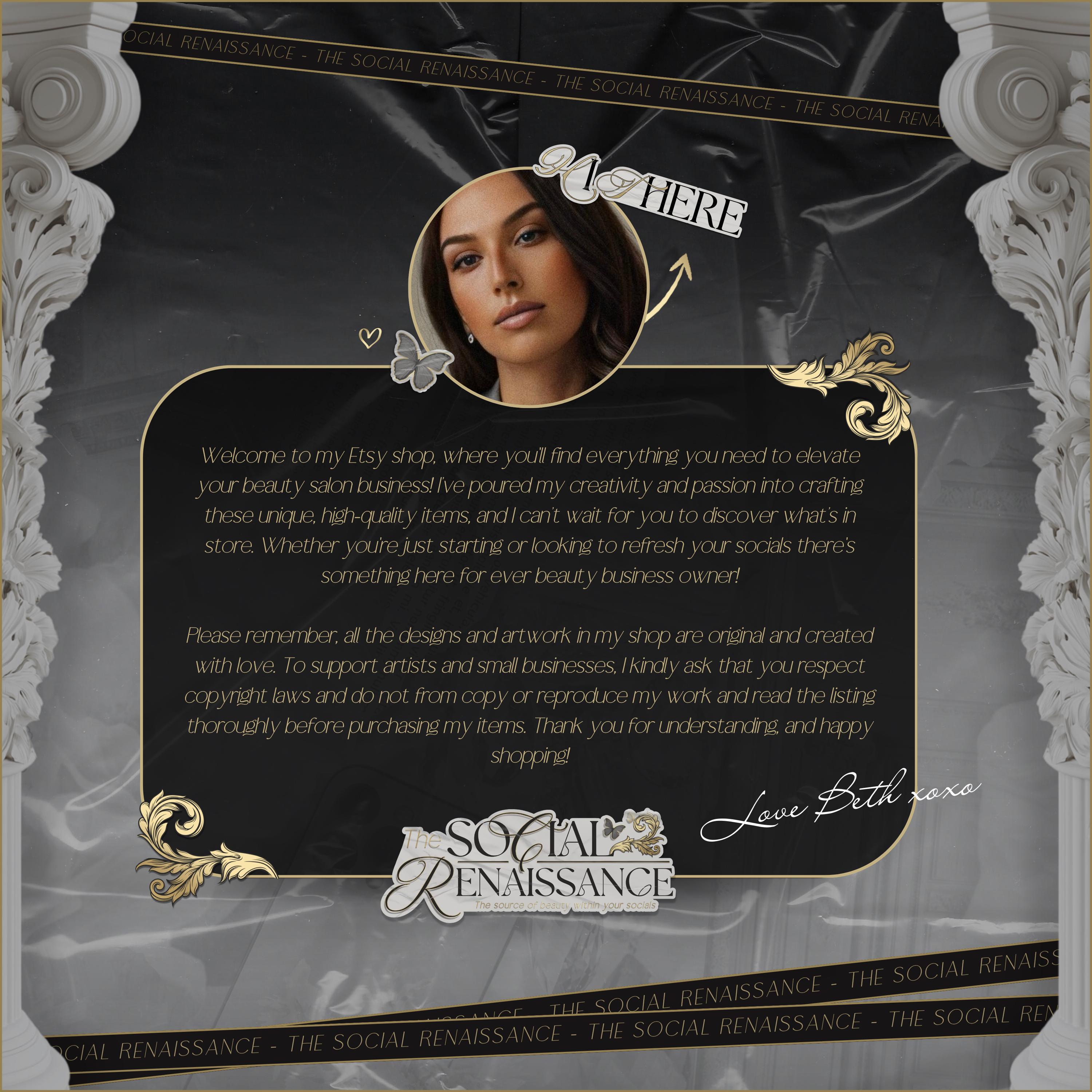 Cheque Gift Voucher Canva Template, Beauty Salon Design (digital) - Etsy