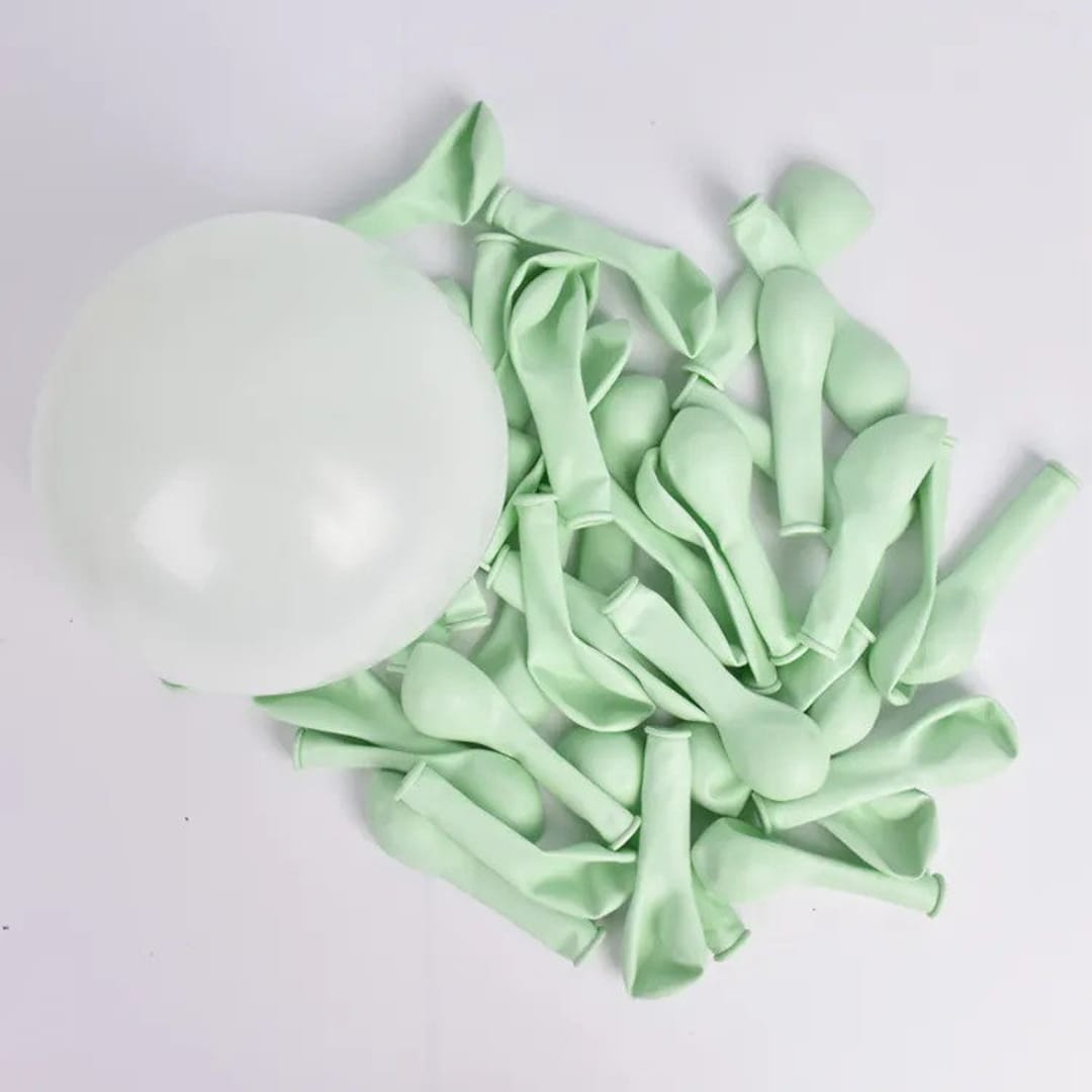 5" Royal Macaron Mint Balloons for Graduation, Baby Shower, Birthday ...