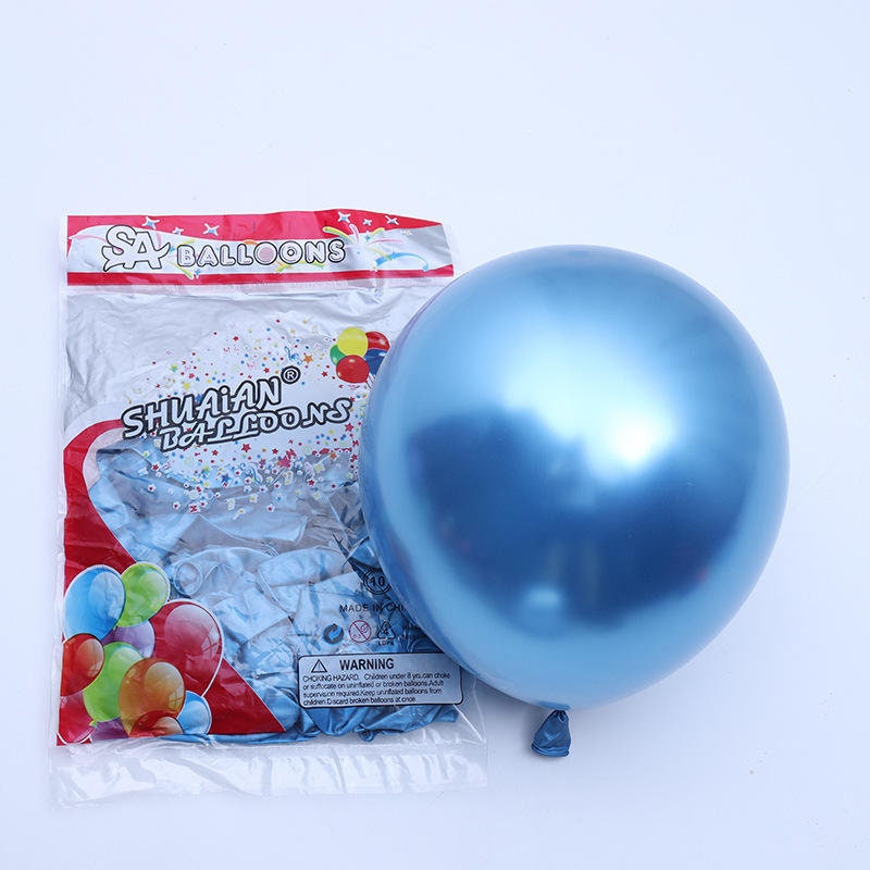 12 Royal Metallic Blue Balloons for Graduation - Etsy