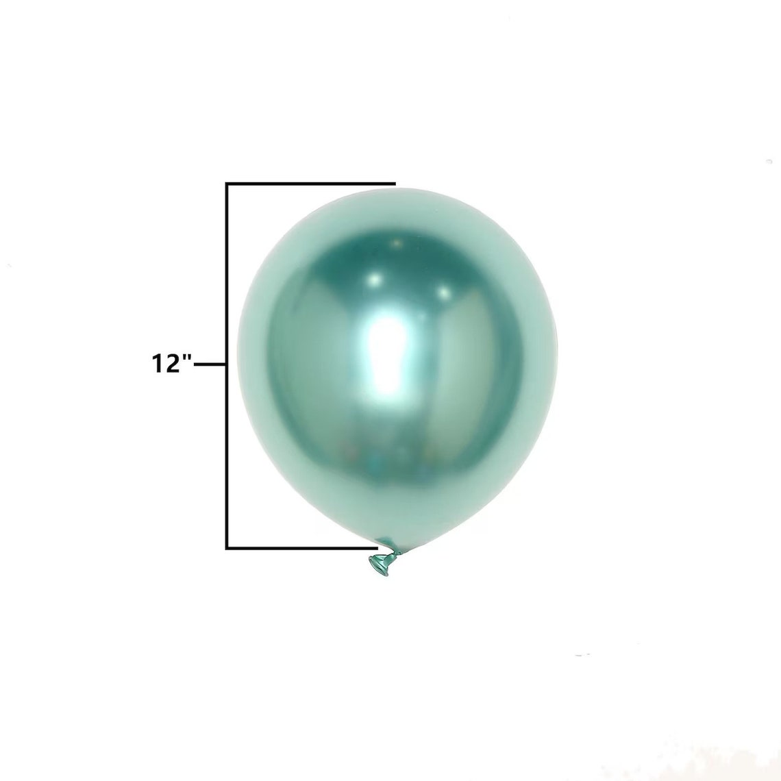 12 Royal Metallic Green Balloons for Graduation - Etsy