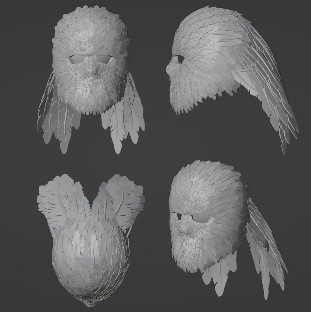 Yeti Mask Stl File Yeti Mask Digital File - Etsy