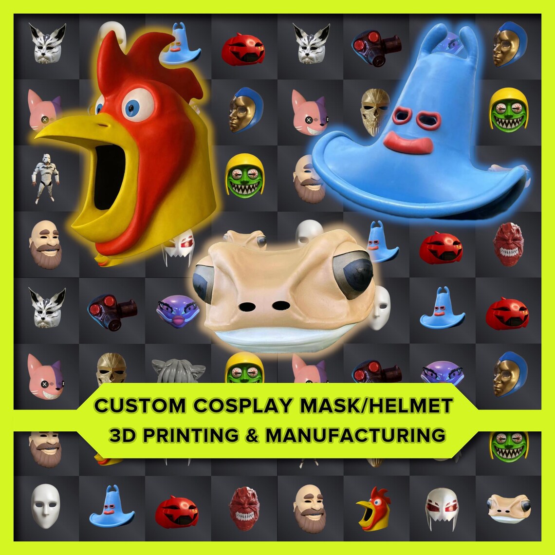 Custom Cosplay Mask/helmet 3D Printing | Mask/helmet 3D Printing and ...