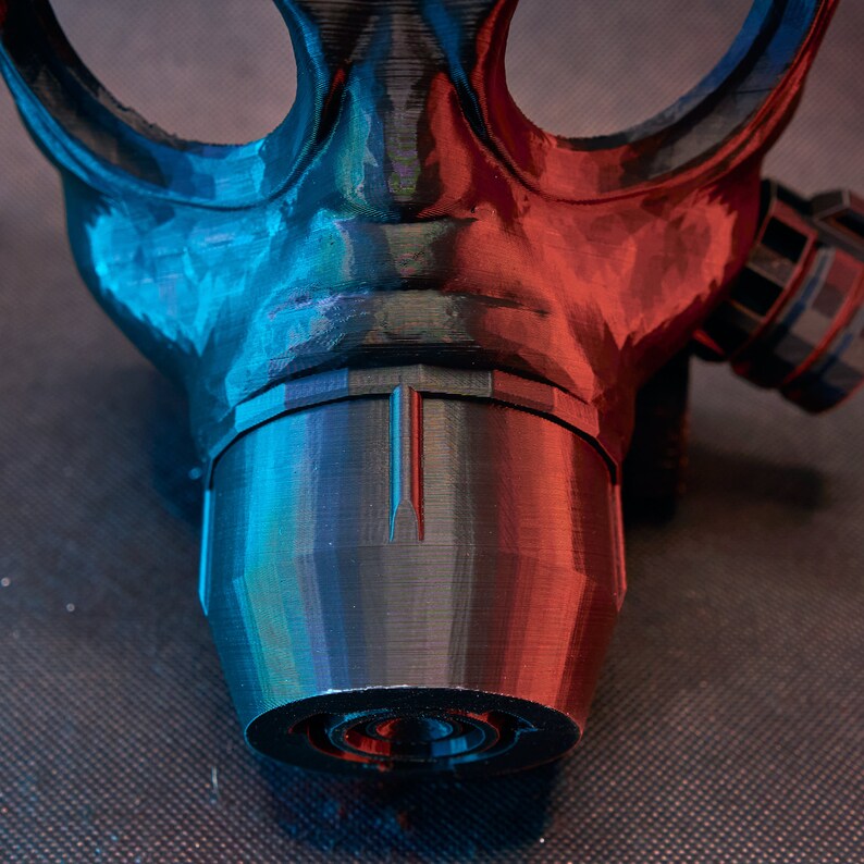 Gas Mask Replica 3D Printed Gas Mask Prop Cosplay Front Gas Mask - Etsy