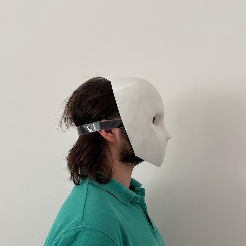 Faceless Killer / Anonymous Mask | Pick Any Color | Halloween Mask With ...