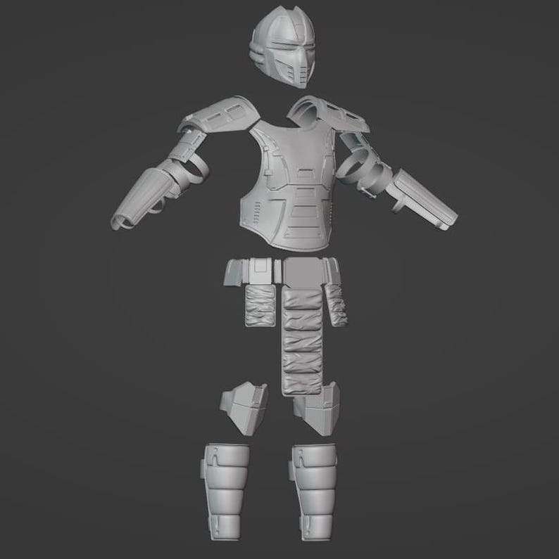 Cyrax Armor 3d Stl File Cyrax Armor Mask Digital File - Etsy