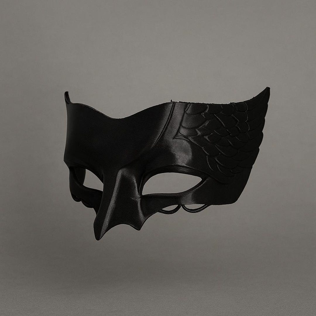 DIY Crow Front Mask/cosplay | Pick Any Color | Halloween Mask With ...