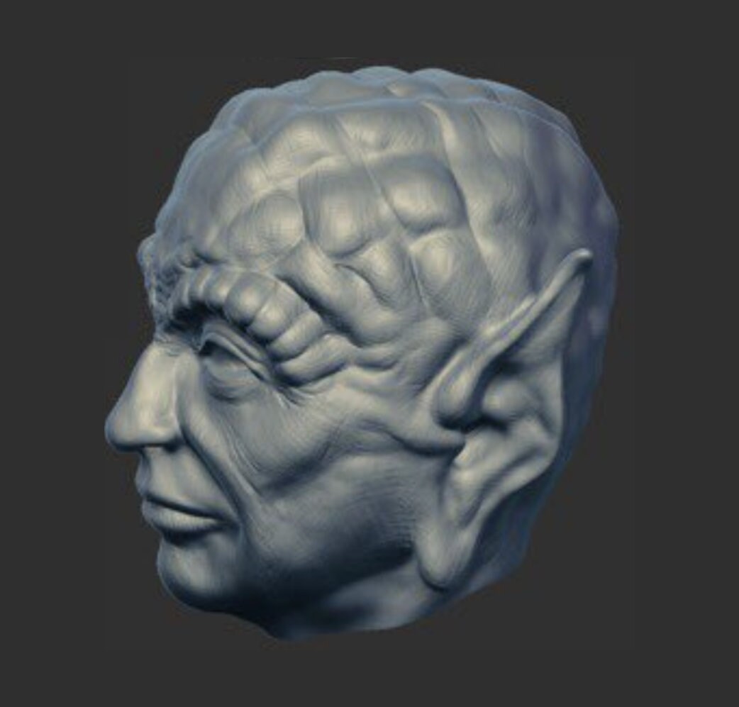 Yogurt From Spaceballs Inspired Mask 3D STL File Yogurt Inspired Mask ...