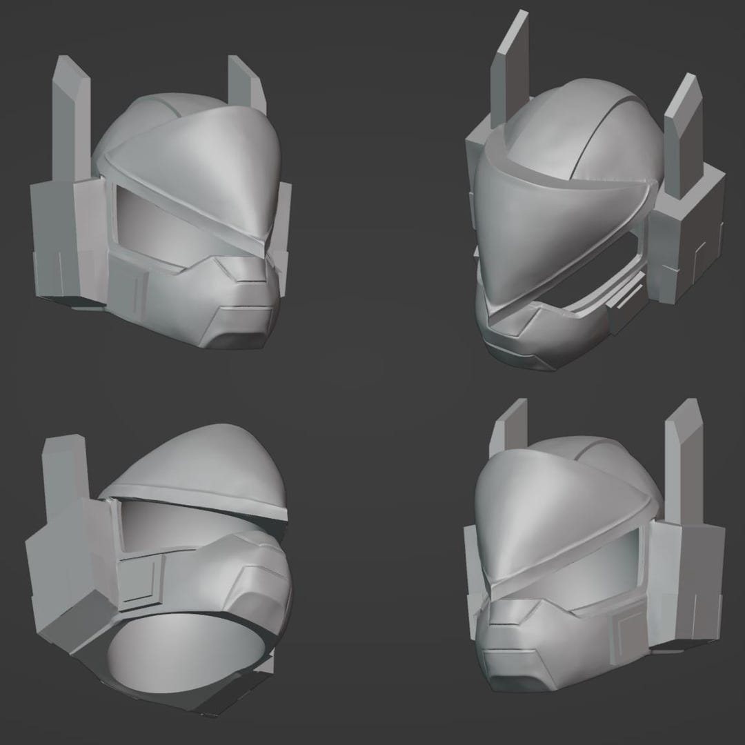 Anime Mech Mask Stl File Anime Mech Mask Digital File - Etsy