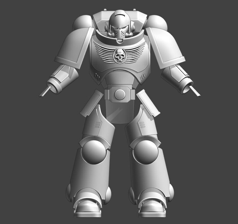 Space Marine Armor 3d Stl File Space Marine Armor Digital File - Etsy ...