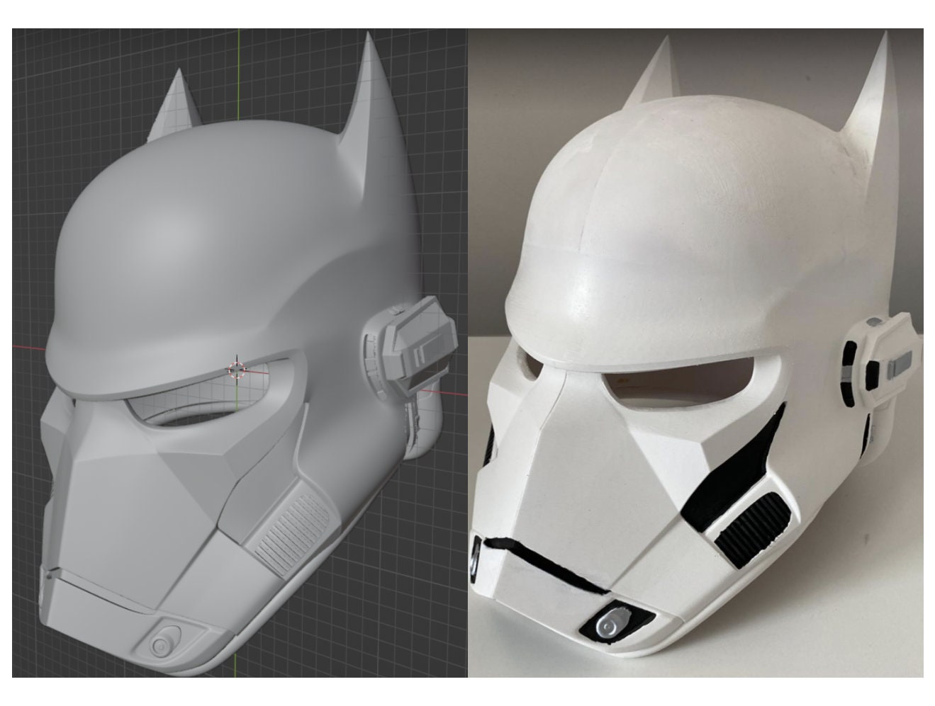 Custom Cosplay Mask/helmet 3D Modeling Mask/helmet 3D Design and ...