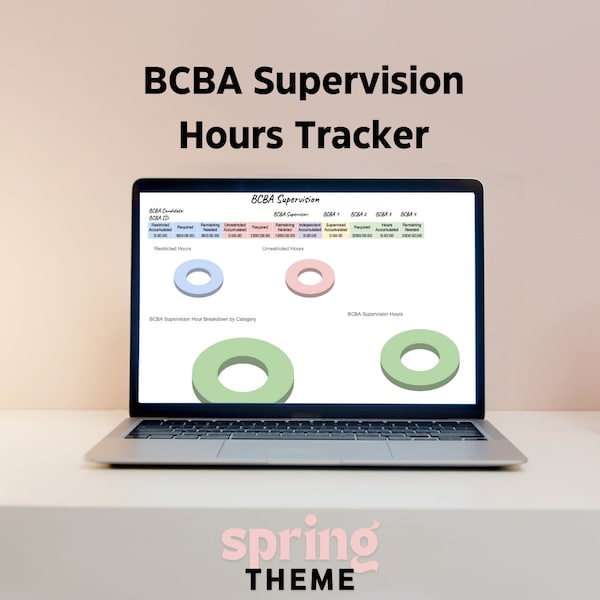 Bcba Tracker - Etsy