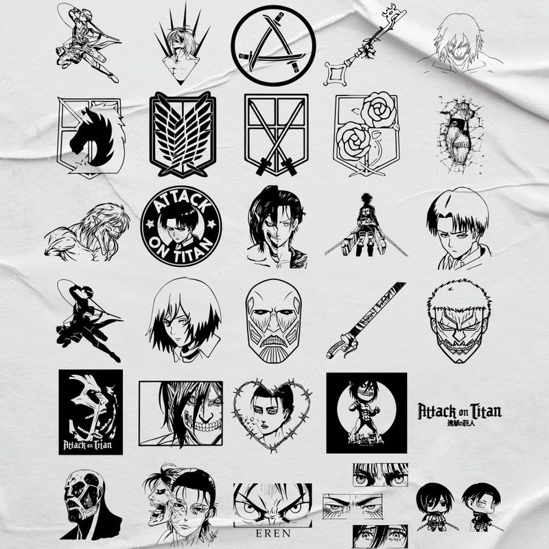 Attack on Titan - Etsy