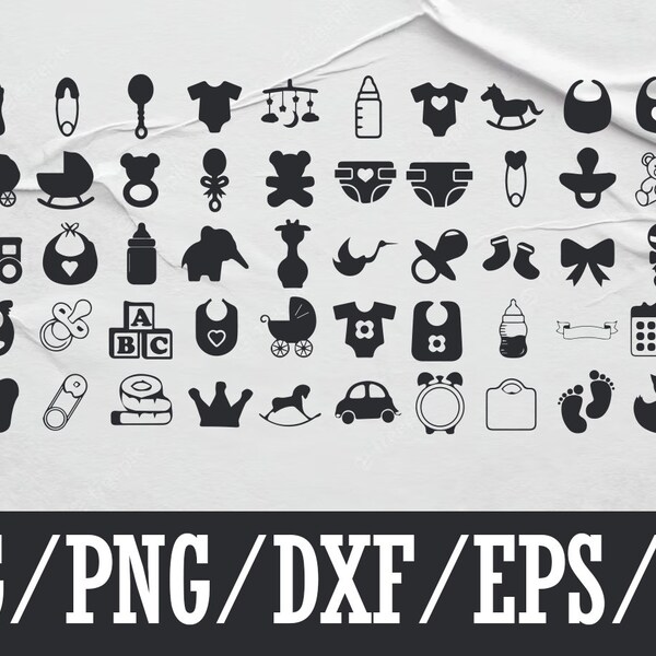 Baby Svg Bundle - Etsy