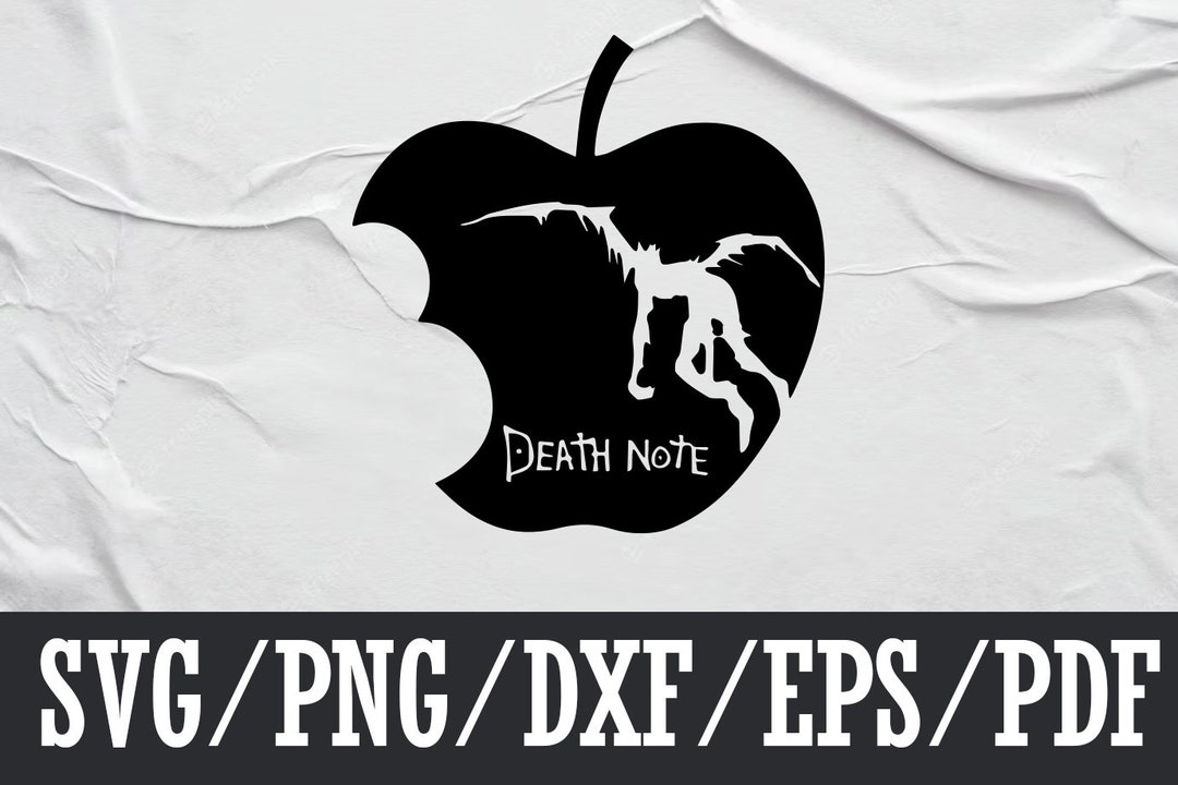 Anime svg Death Note svg Manga SVG japanische SVG Anime - Etsy.de