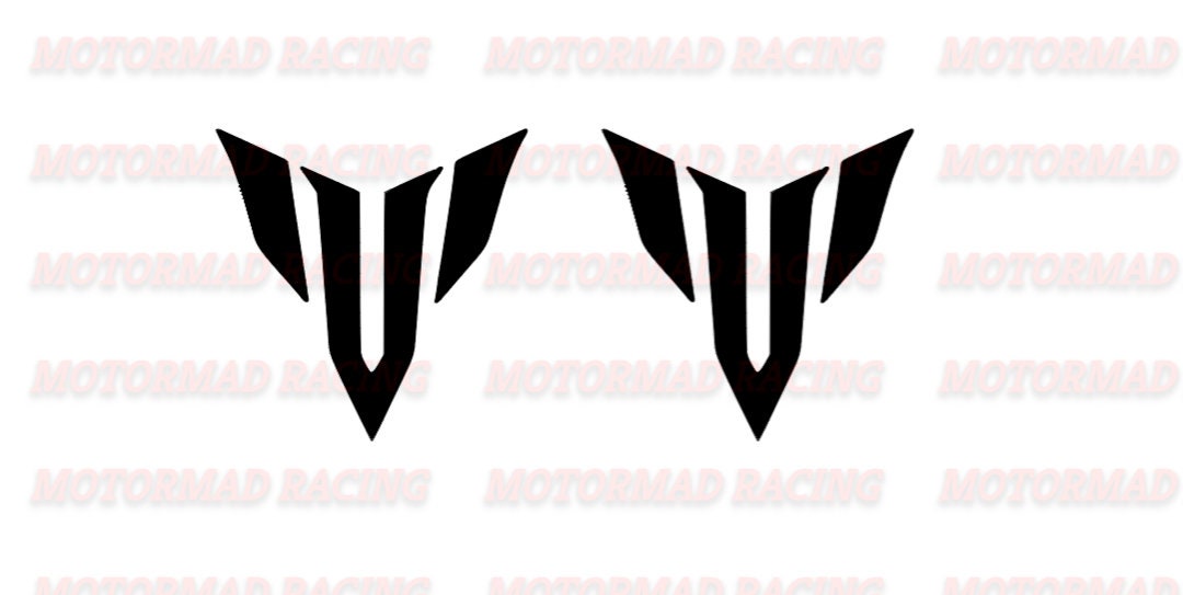 Yamaha MT Logo Decal Sticker X2 40mm MT125 MT03 MT07 MT09 MT10 - Etsy