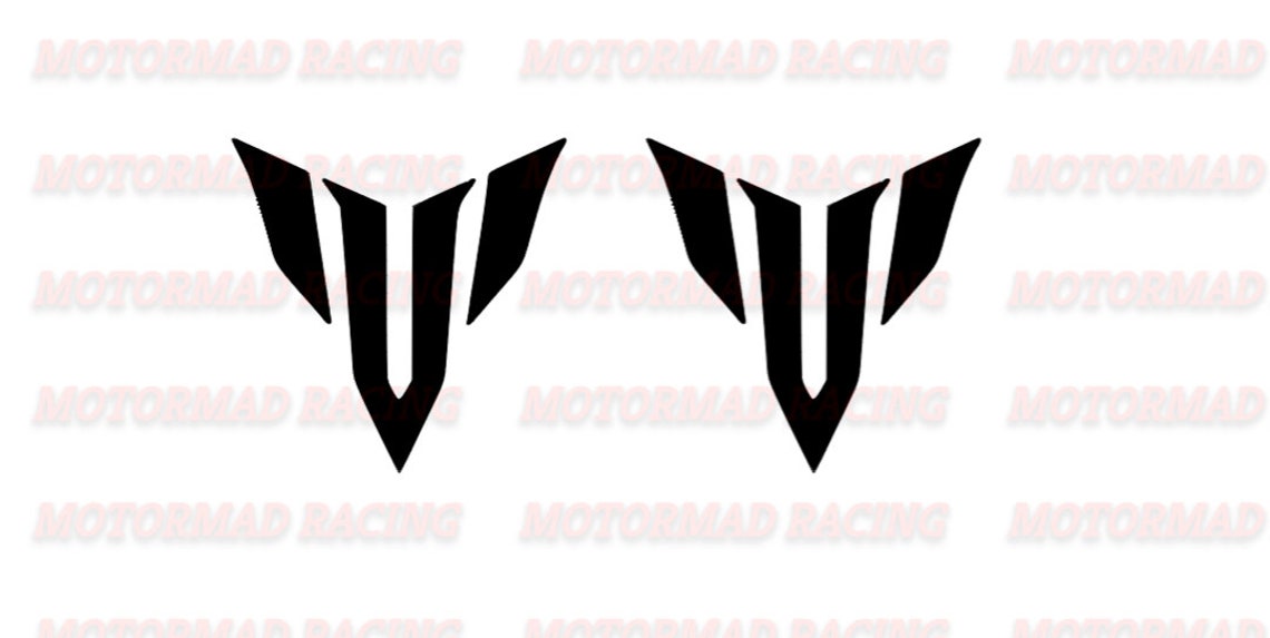 Yamaha MT Logo Decal Sticker X2 40mm MT125 MT03 MT07 MT09 MT10 - Etsy