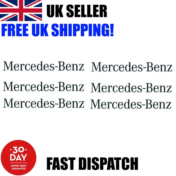 Mercedes Brake Caliper Decals - Etsy