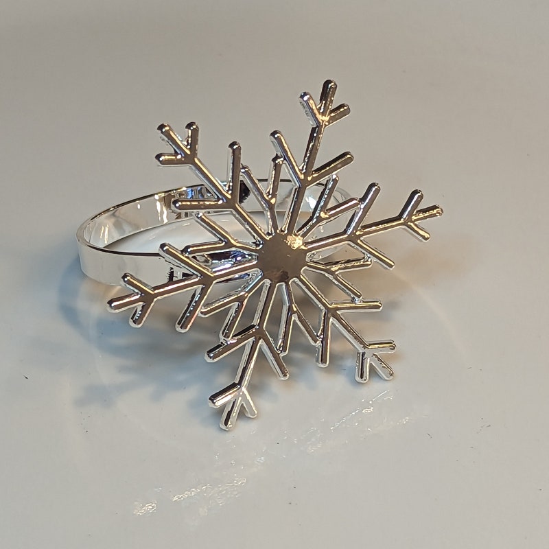 Snowflake Ring - Etsy