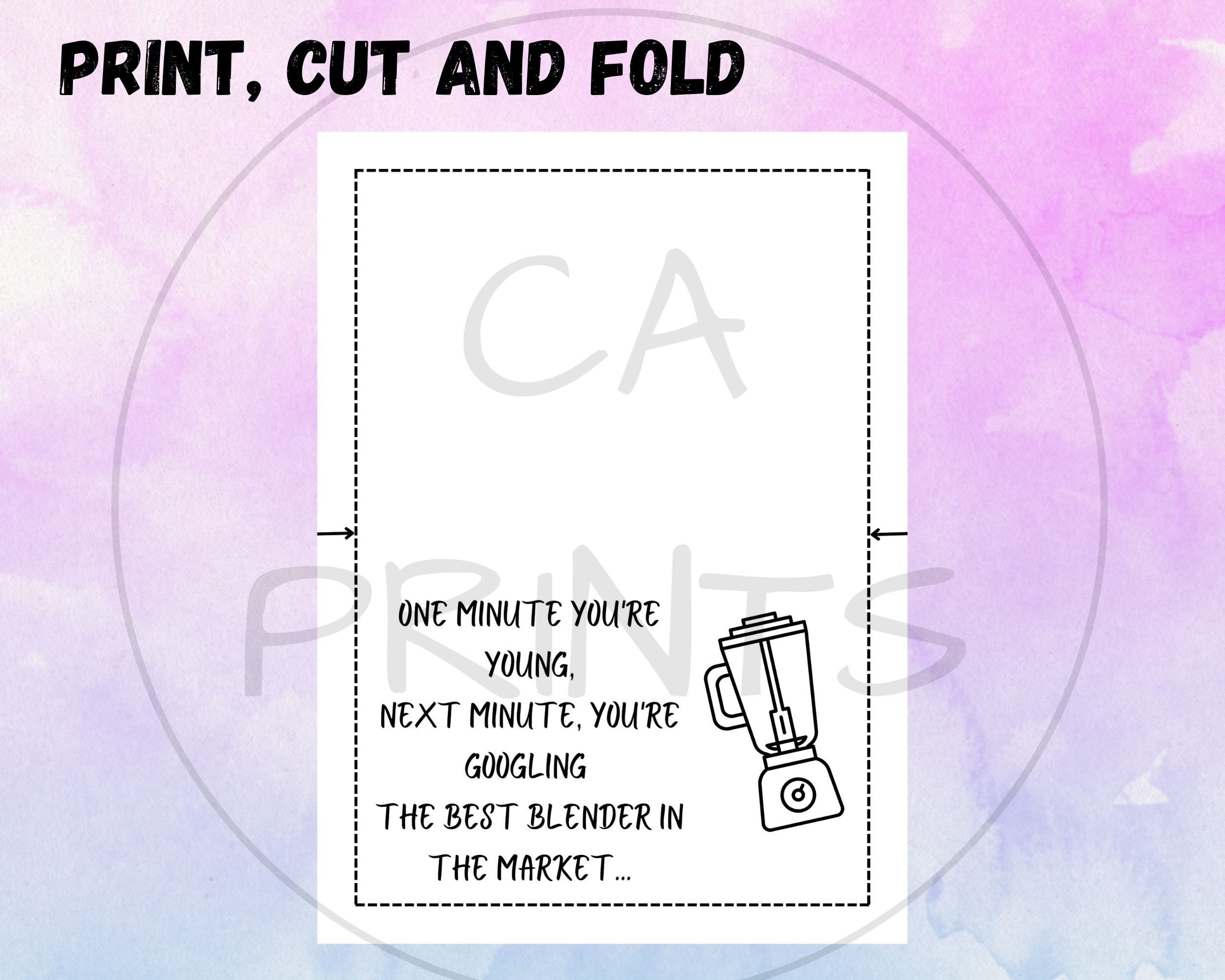 FUNNY Printable Birthday Card for Friends, Happy Birthday Card, Funny ...