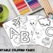 26 Alphabet Coloring Pages, Alphabet Coloring Page Printables, Alphabet ...