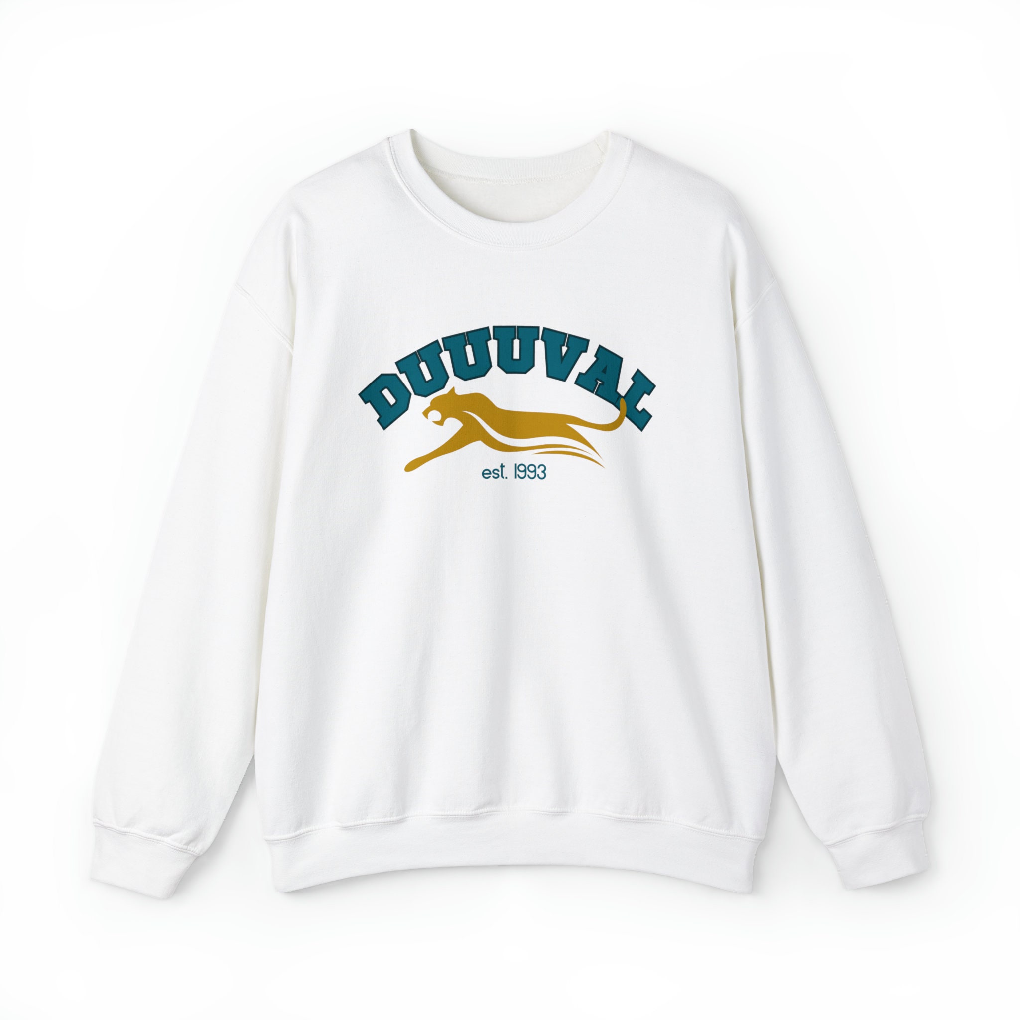 Duuuval Sweatshirt Jacksonville Jaguars Crewneck Gameday - Etsy