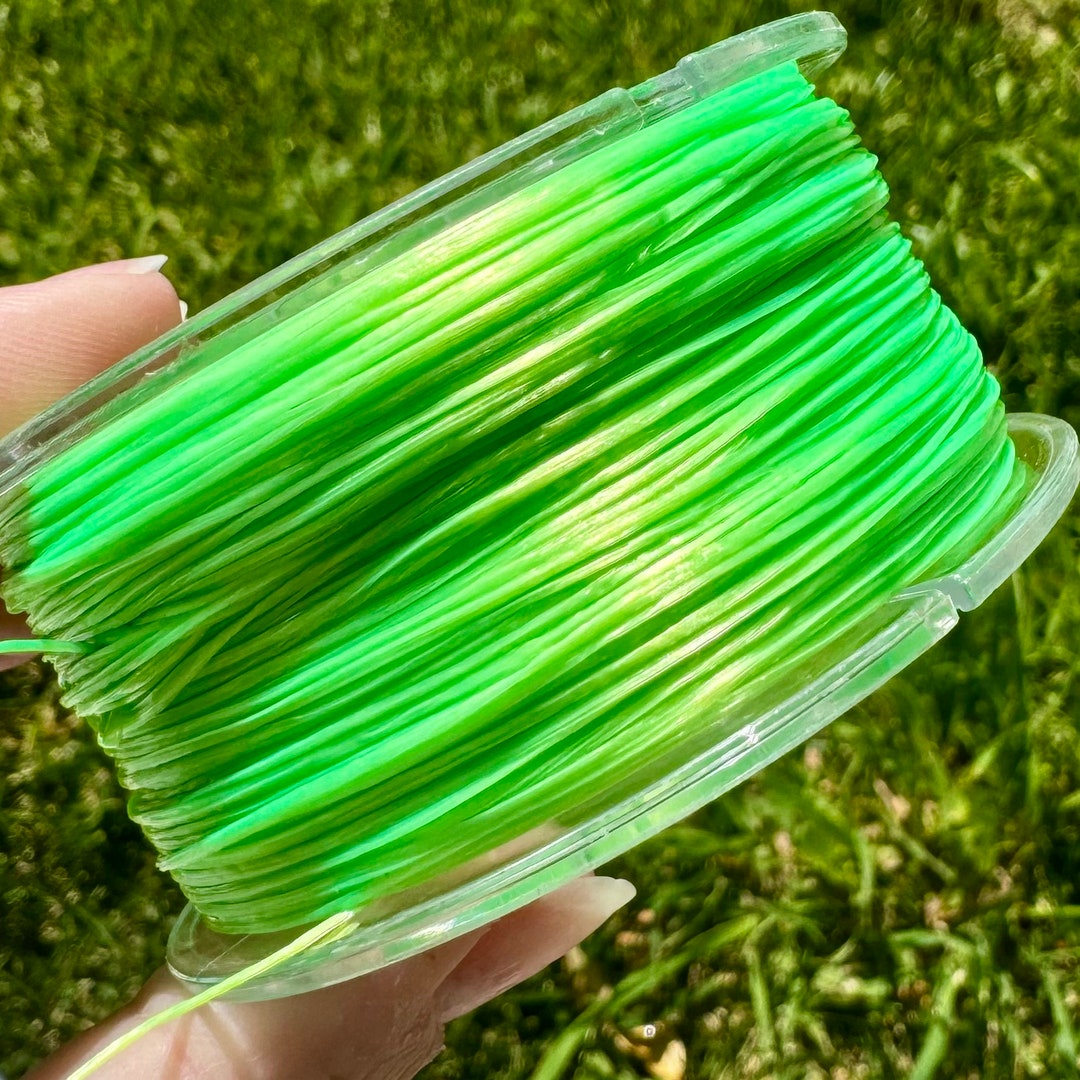 0.8mm Elastic Crystal String Cord, Shimmering Stretchable for Jewelry ...
