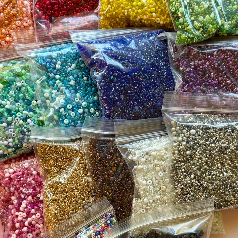 Whimsical Random Beads - Etsy