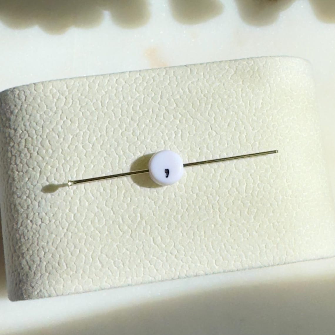 Punctuation Symbol Beads: 7mm White Acrylic DIY Jewelry - 50 Pieces - Etsy