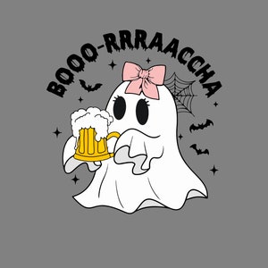 Boo Rracha Halloween Ghost SVG PNG Files, Borracha Ghost Svg, Latino ...