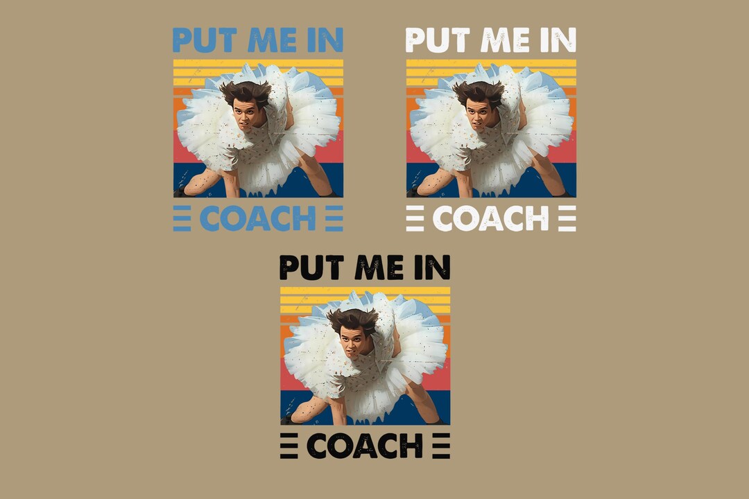 Put Me in Coach PNG, Comedy Movie Png, Detective Png, Funny Sports ...