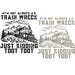 I’m Not Always A Train Wreck Just Kidding Toot SVG PNG, Funny Train ...