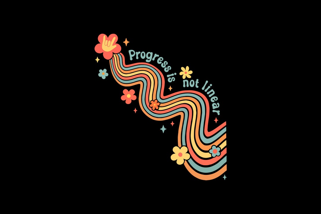 Progress Is Not Linear Svg Png Files Sped Teacher Png School