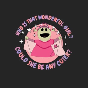 Nanalan Who's That Wonderful Girl SVG PNG Files, Nanalan Fanart Meme ...