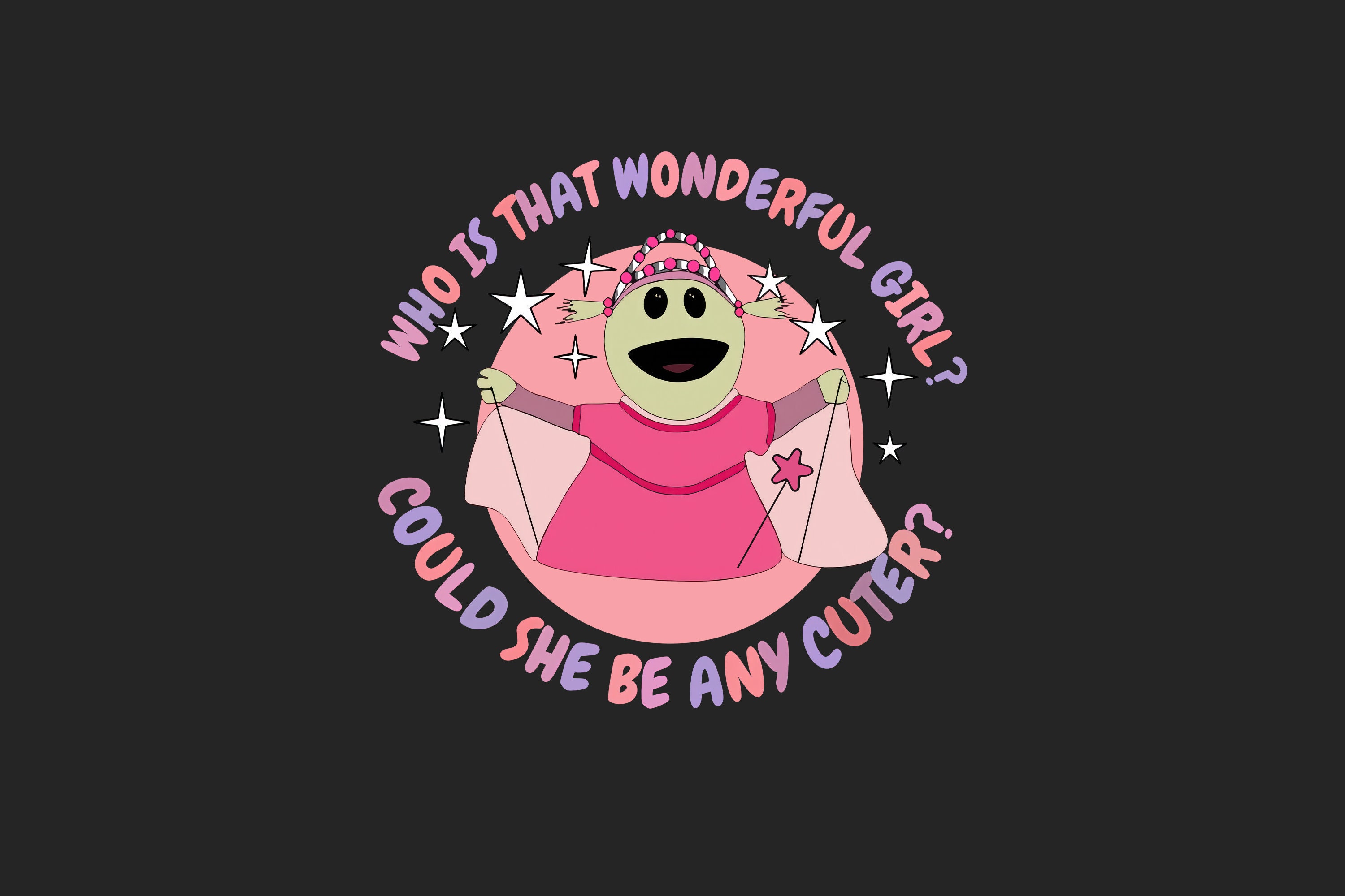 Nanalan Who's That Wonderful Girl SVG PNG Files, Nanalan Fanart Meme ...