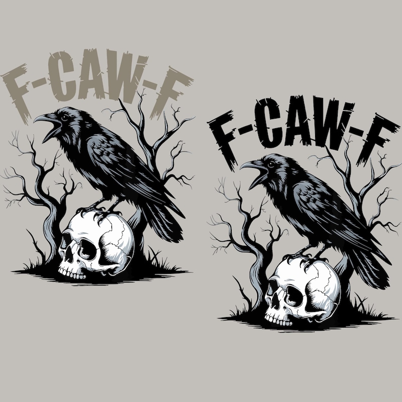 F Caw F Svg Files - Etsy